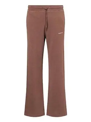 COLE BUXTON Pilled Mini Logo Cotton-blend Jogging Bottoms - Brown