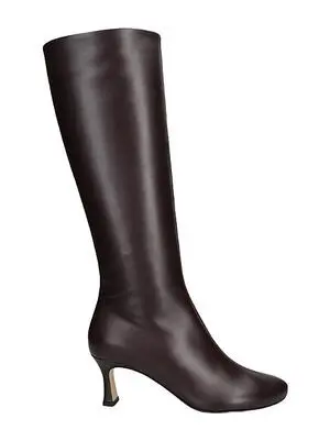 Bottega Veneta Rana 60 Knee-high Leather Boots - Wine