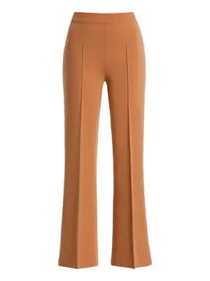 HIGH SPORT Kick Flare Merino Wool Blend Pants - Orange