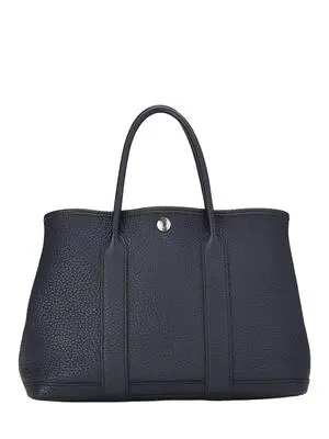 Hermès Garden Party 30 Tote - Bleu Nuit