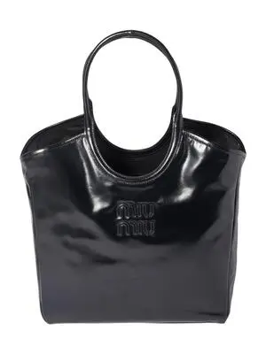 Miu Miu Ivy Leather Bag - Black