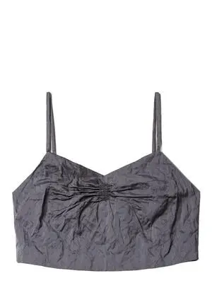 Miu Miu Duchesse Top - Iron Gray