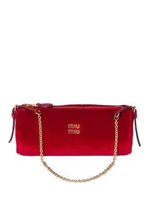Miu Miu Velvet Pouch - Red