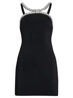 Retrofete Ailsa Embellished Mini Dress - Black