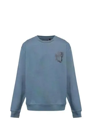 ALLSAINTS Orlando Graphic Sweatshirt - Blue