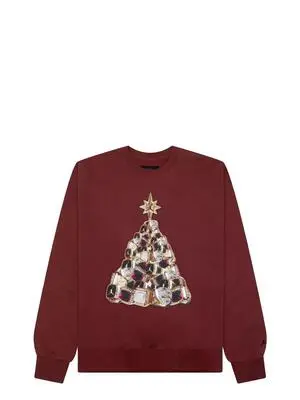 JORDAN Air Brooklyn Fleece Sweatshirt - Red