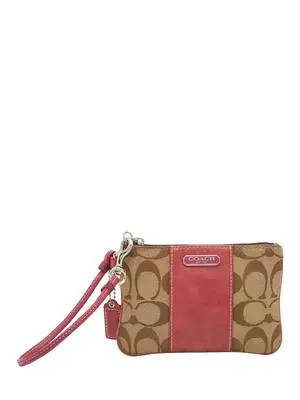 COACH VINTAGE Monogram Pouch - Neutrals