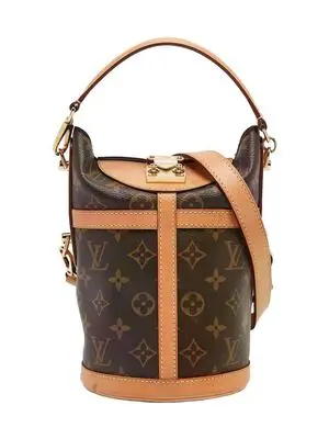 LOUIS VUITTON 2019 Monogram-pattern Bucket Bag - Brown