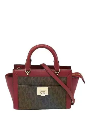 Michael Kors Monogram-pattern Tote Bag - Brown