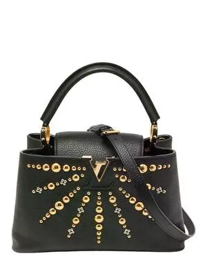 LOUIS VUITTON Soleil Capucines Shoulder Bag - Black