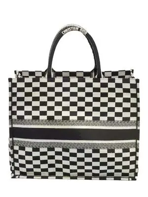 Dior Book Tote Bag - Black