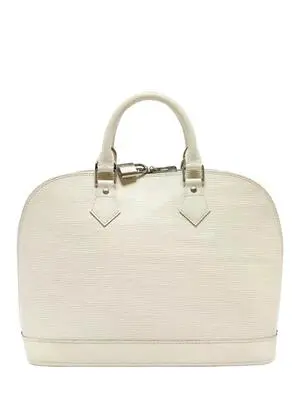 LOUIS VUITTON Alma Tote Bag - White