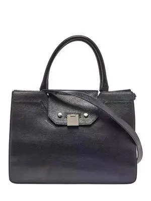 JIMMY CHOO Alfie Leather Tote - Black