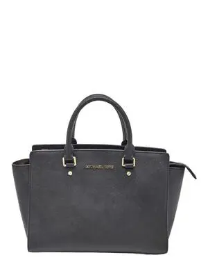 Michael Kors Selma Satchel - Black