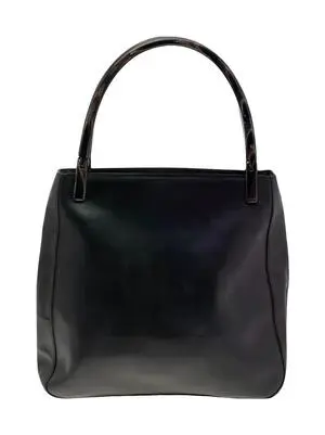 Prada Leather Shoulder Bag - Black