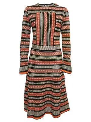 Missoni Striped Knit Dress - Black