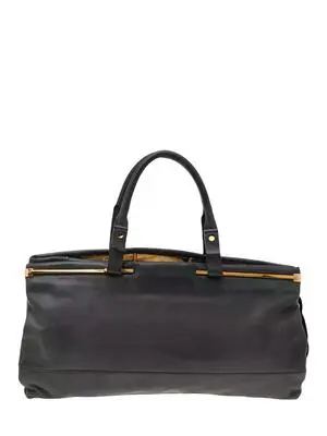 LANVIN 2023 Leather Satchel - Black