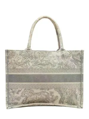 Dior Book Tote Bag - Grey