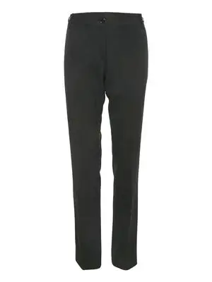 Dolce & Gabbana Embellished-waist Straight Trousers - Grey