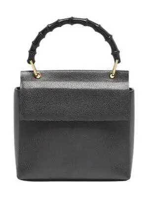 GUCCI Bamboo-Handle Top Handle Handbag
