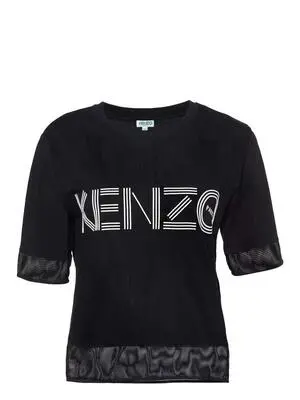 Kenzo Logo-print T-shirt - Black