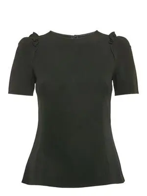 DOLCE & GABBANA Ruffle-Detail T-Shirt