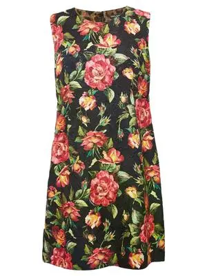 DOLCE & GABBANA Floral Print Mini Dress