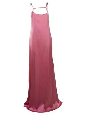 Jacquemus Open-back Maxi Dress - Pink