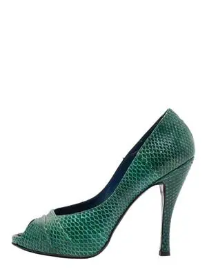 ROGER VIVIER Leather Pumps - Green
