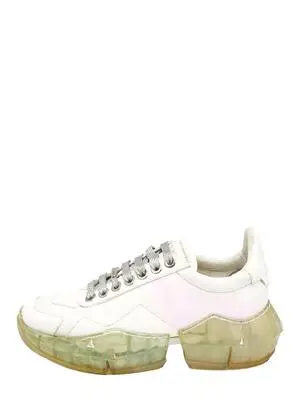 JIMMY CHOO Diamond Sneakers - White