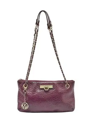 Dkny 2023 Lock Shoulder Bag - Purple