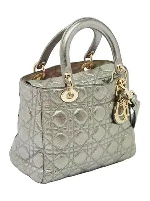 Dior Lady Tote Bag - Grey