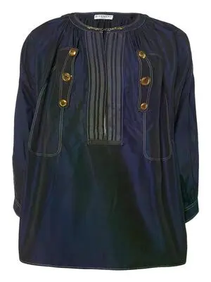 Givenchy Cotton Blouse - Blue