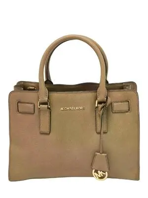 Michael Kors Leather Handbag - Neutrals