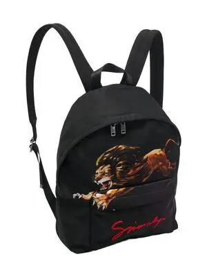Givenchy Lion-print Backpack - Black