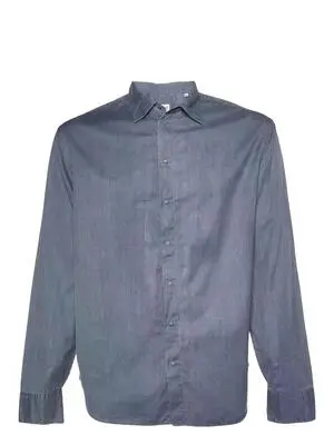 ARMANI Cotton Shirt - Blue