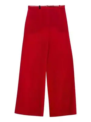 LANVIN Belted Wool Trousers