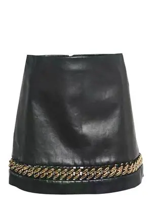 VERSACE Chain-Detail Mini Skirt