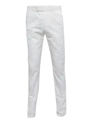Alexander McQueen Cotton Trousers - White