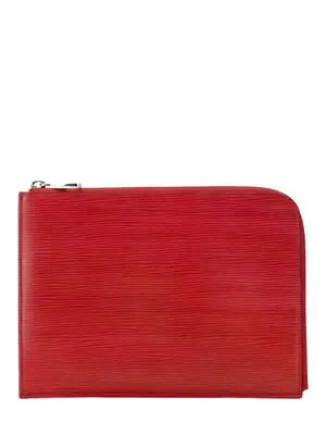 LOUIS VUITTON 2015 Epi Pochette Jour Pm - Red