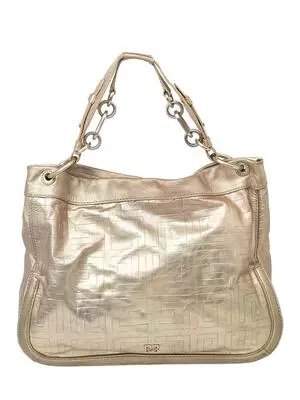 Givenchy 4g-embossed Shoulder Bag - Gold
