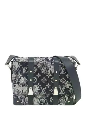 LOUIS VUITTON Monogram Denim Bag - Blue