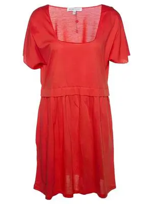 See By Chloé Squa-neck Mini Dress - Red