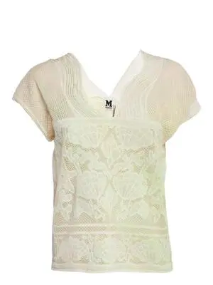 Missoni Lace-lurex Top - White