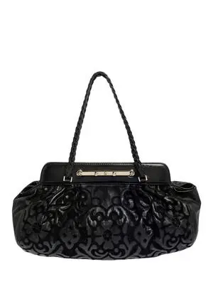 Valentino Garavani Leather Handbag - Black