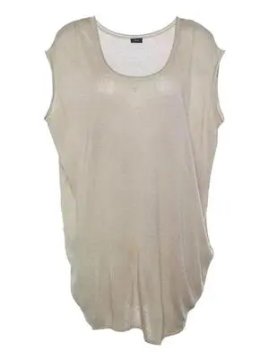 JOSEPH Linen-blend Top - Neutrals