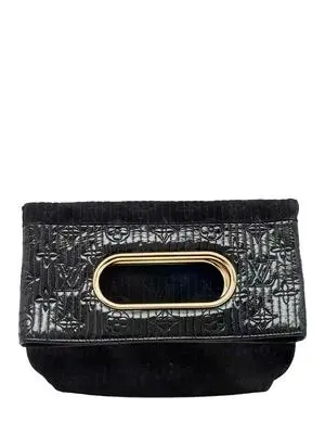 LOUIS VUITTON 2023 Monogram Clutch - Black