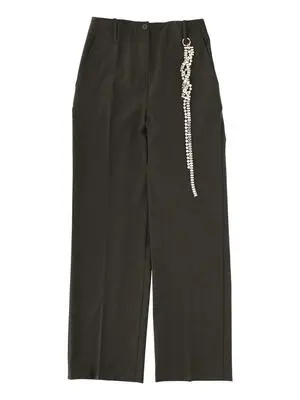 CIRCUS HOTEL Tailored Straight Leg Pants - Green