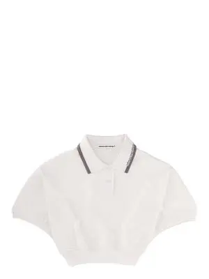 Alexander Wang Cotton Polo - White