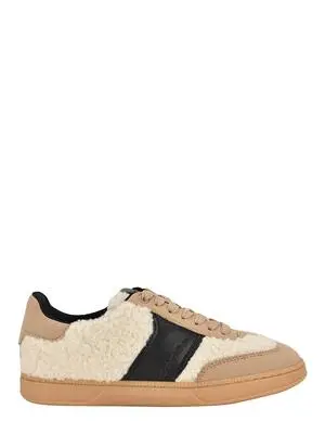 CALVIN KLEIN Nhova Round-Toe Sherpa Sneakers